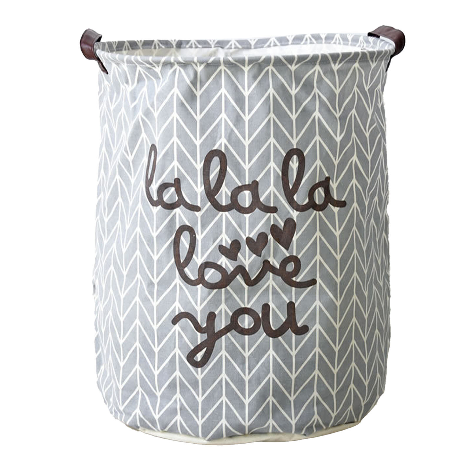 Корзина для стирки хлопковое льняное складное круглая грязная мешка для хранения одежды складная корзина для дома для дома в общежитии серое