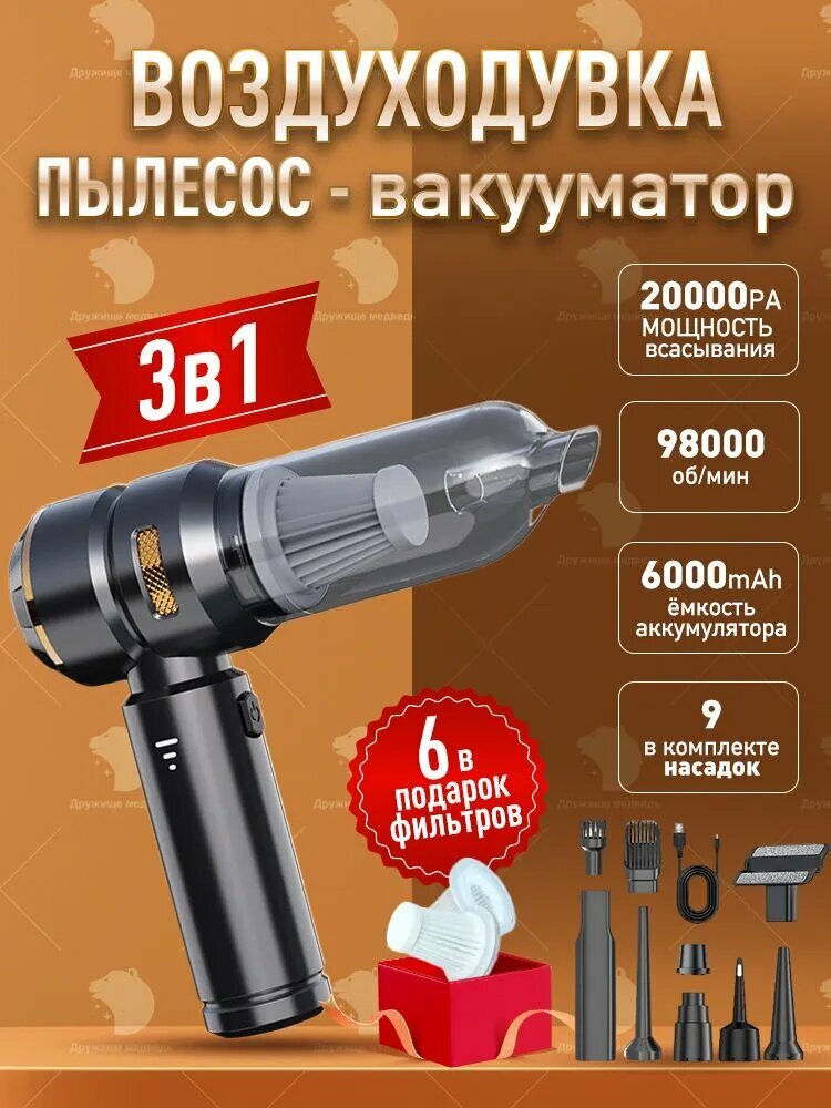 Воздуходувка,120Вт