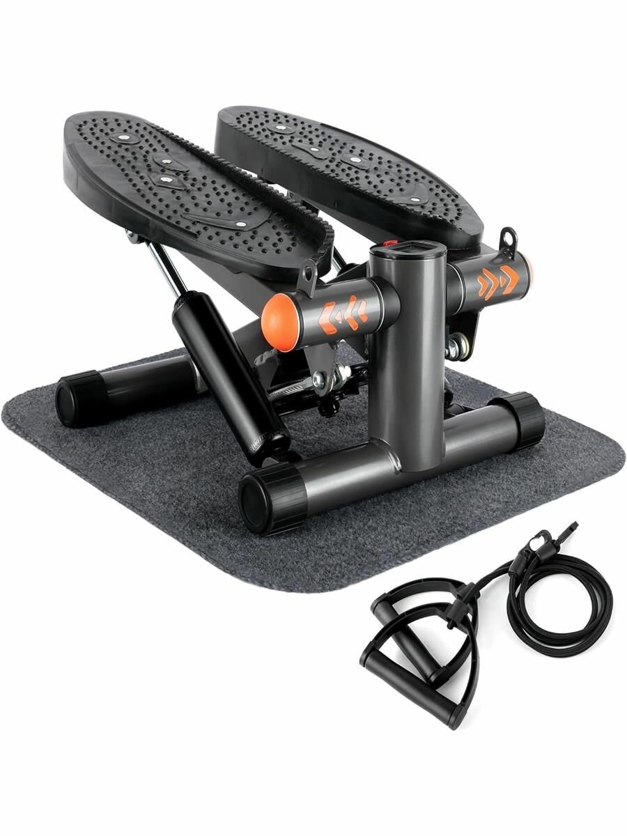 Мини-степпер с резинкой сопротивления