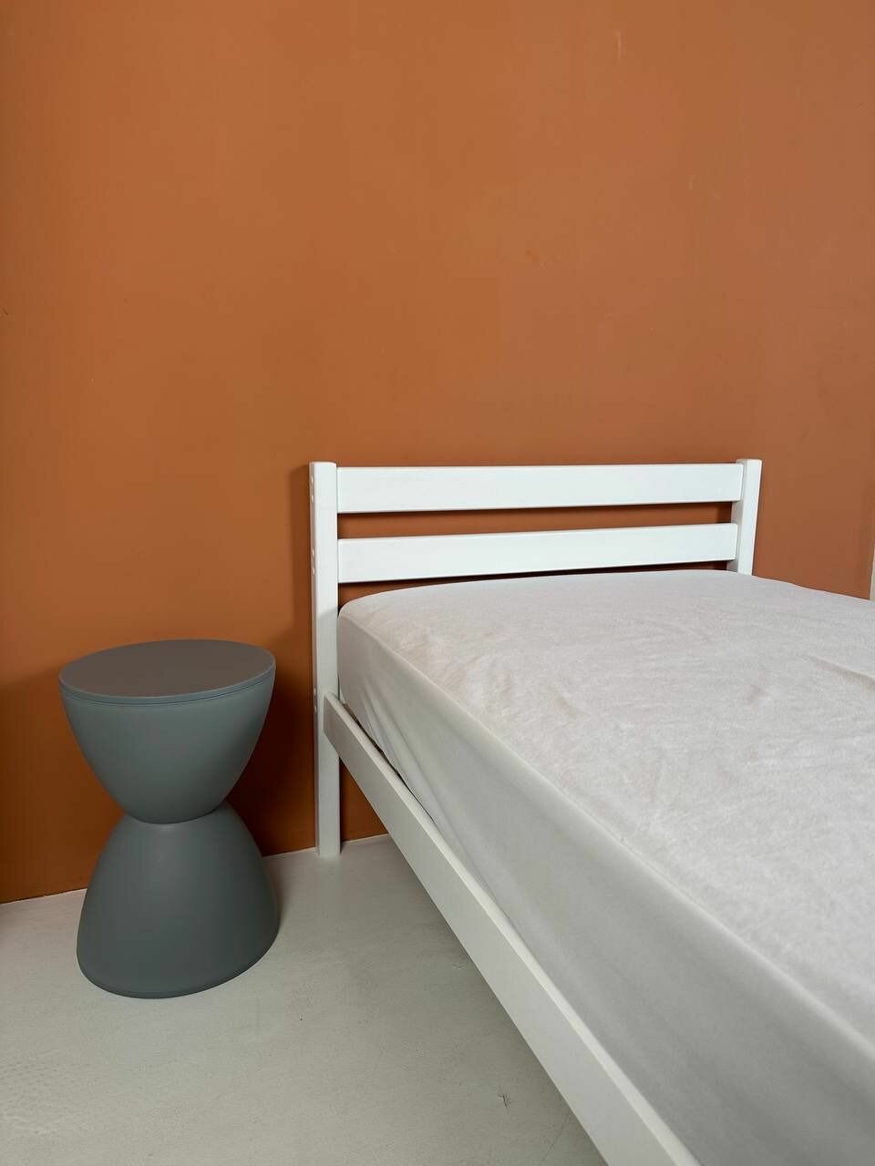 Кровать односпальная 80Х190 деревянная для спальни из массива березы