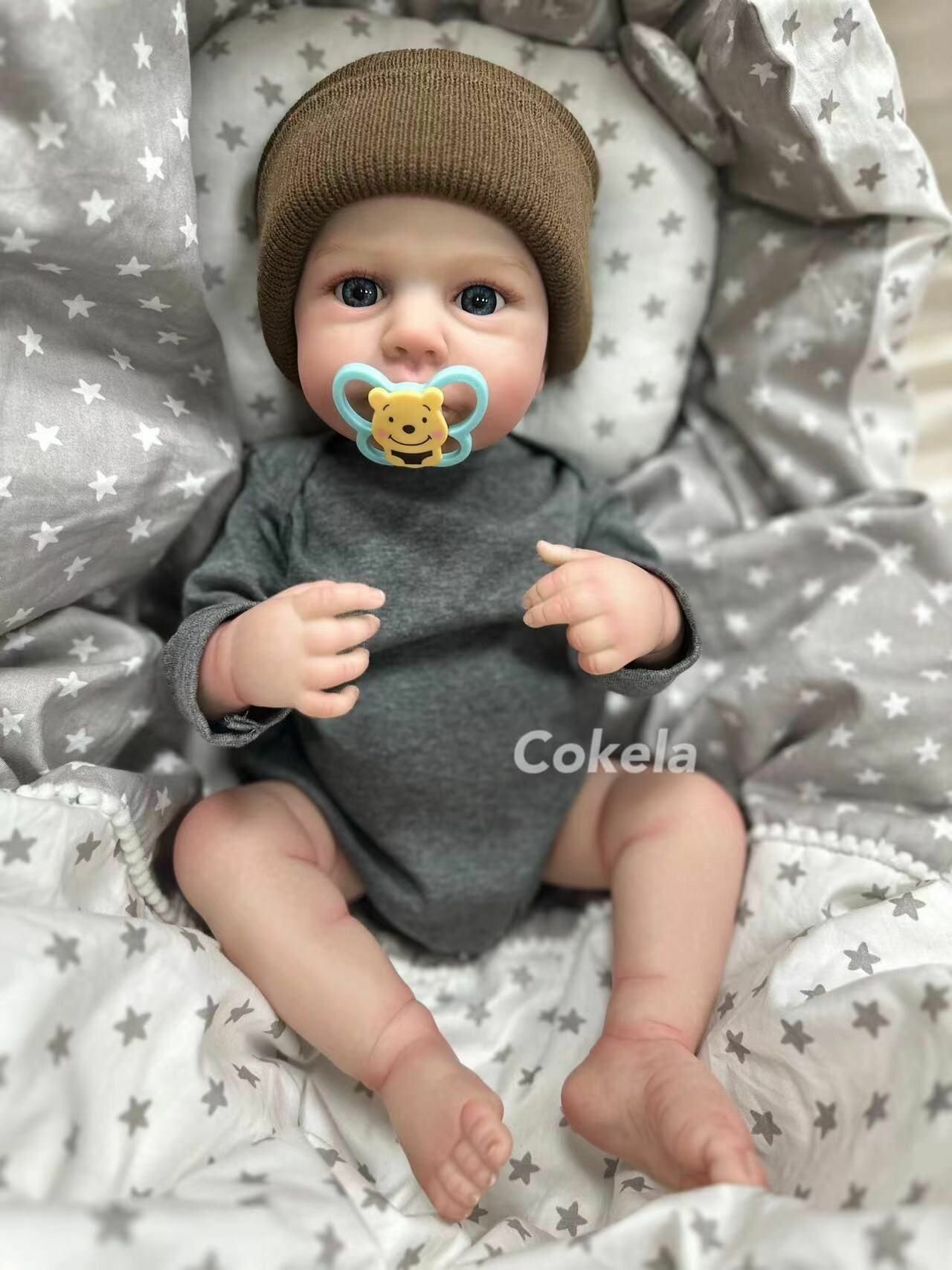 Кукла реборн 50cm Cokela Силикон для всего тела /Реалистичная кожа/девушка -hz