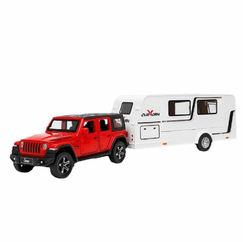Модель автомобиля JEEP RUBICON металлическая Джип Рубикон игрушка масштаб 1:32