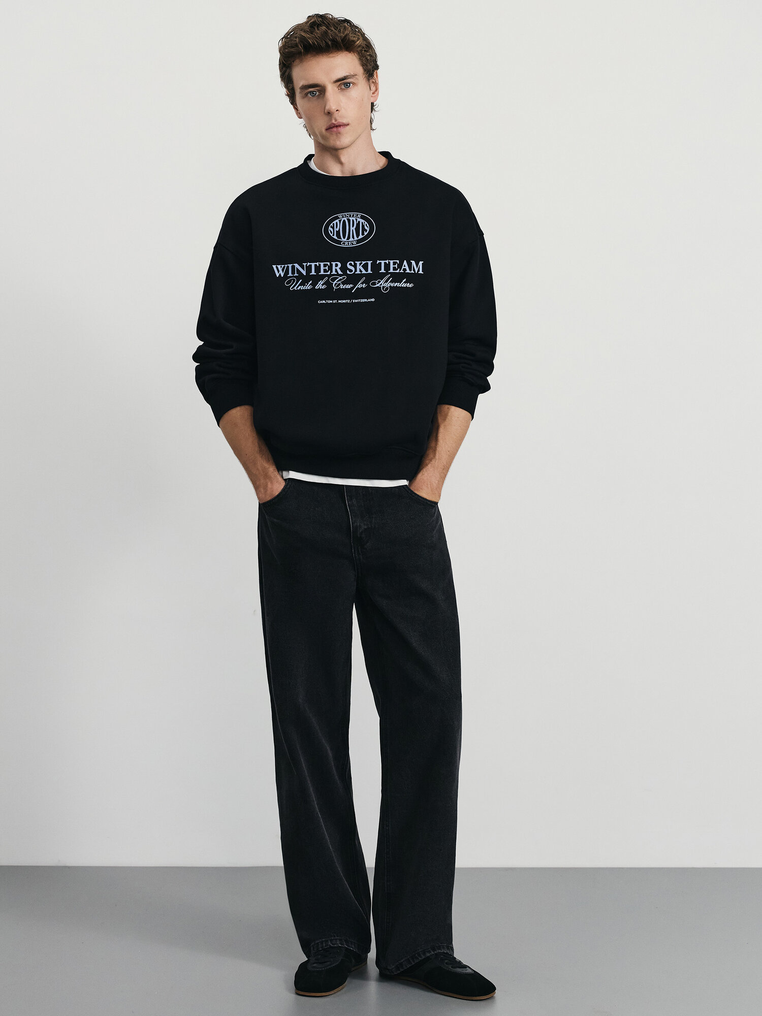 Джинсы широкие Man relaxed 