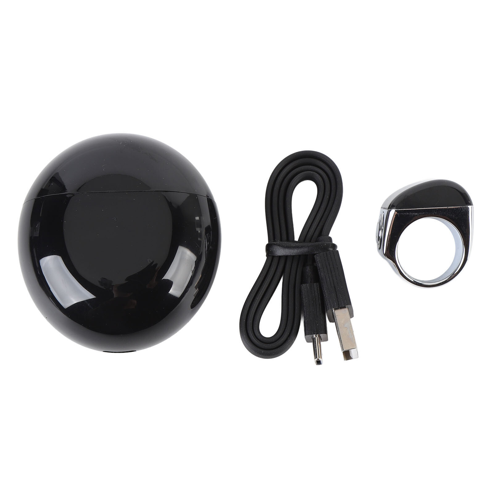 Умное кольцо Tasbih из цинкового сплава IP67 с защитой от дождя, поддержка приложения, цифровой счетчик напоминаний о молитве с зарядным чехлом для мужчин и женщин, 18 мм/0,71 дюйма