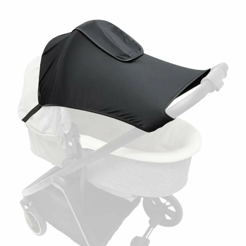 (1 штука) Универсальный солнцезащитный козырек для детских колясок-двусторонний солнцезащитный козырек для детских колясок с люком на крыше