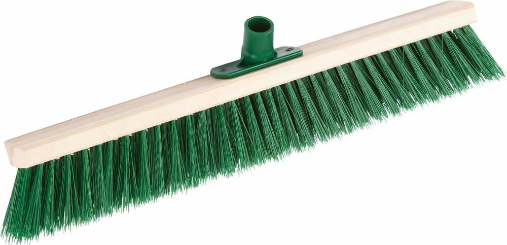 Уличная щетка GRINDA EURO, буква, 60 см, пластиковый резьбовой держатель, d 22 мм, щетина 60 мм, 5-рядная 39250-600