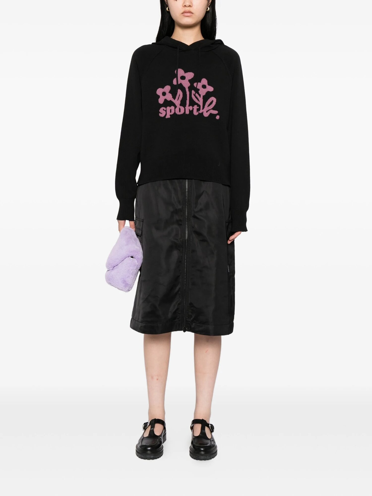Юбка SPORT b. Front-zip midi skirt, размер 36 — фото 1