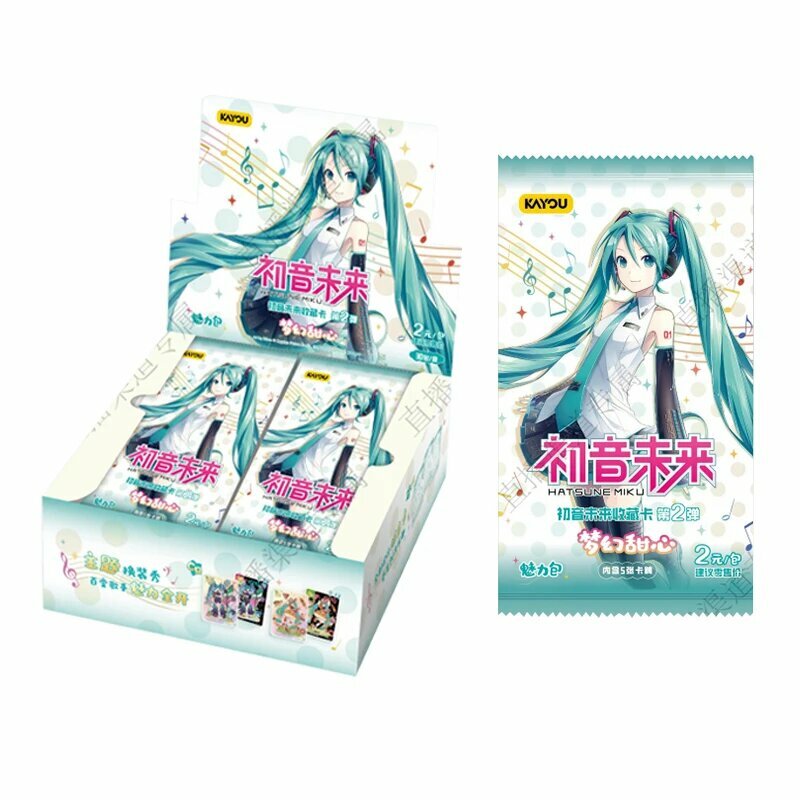 KAYOU коллекционная карта Хацунэ Мику 30packsperboxB