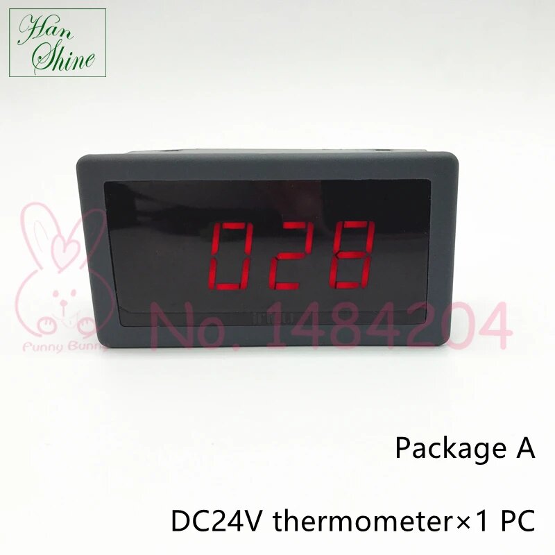 Цифровой термометр Han Shine 5135T-Pt100, A 24V display