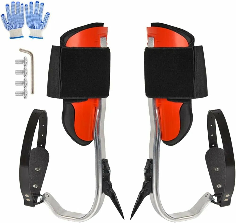 Когти для лазания по деревьям Тип, Регулируемый вертикальный инструмент для лазания по деревьям