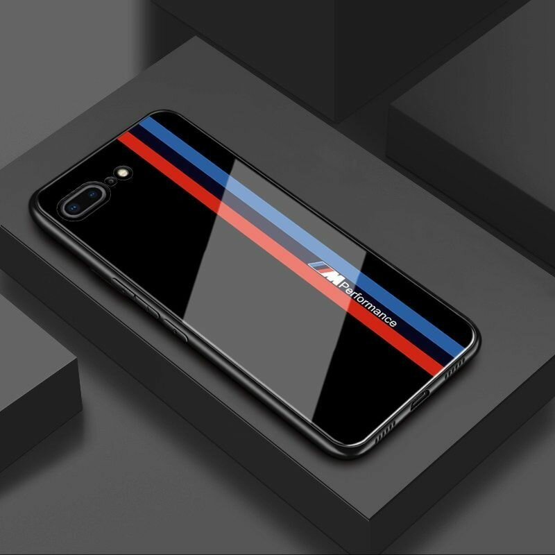 Apple iPhone 6 Plus / 7 Plus / 8 Plus , защитный чехол из материала track glass, защитная оболочка смартфона + подарочное защитное стекло