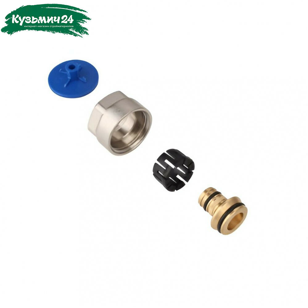 Евроконус Gappo 16-3/4" 2.2 мм G438.16, с накидной гайкой, латунь