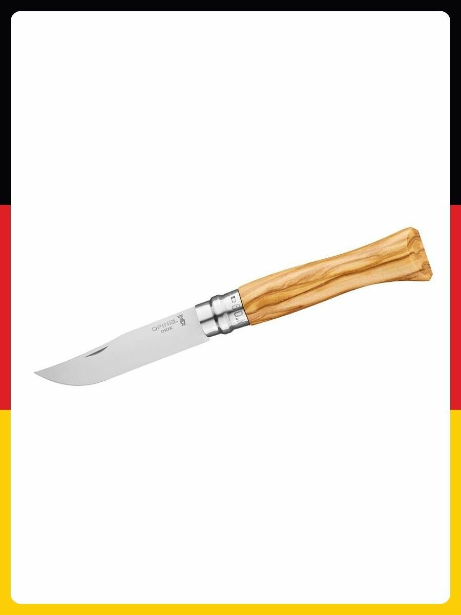 Нож Opinel, размер 9, оливковый