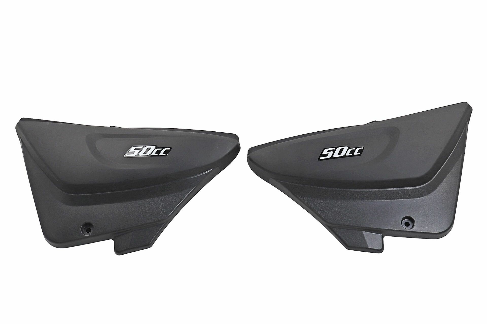 Облицовка боковая (крышка бардачка) Alpha "Пегас" рестайлинг черная матовая (пара)