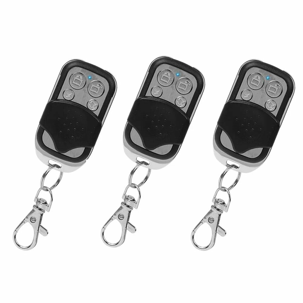3 шт. Универсальный Пульт-дубликатор для шлагбаума и ворот 433 Мгц / 4-х канальный