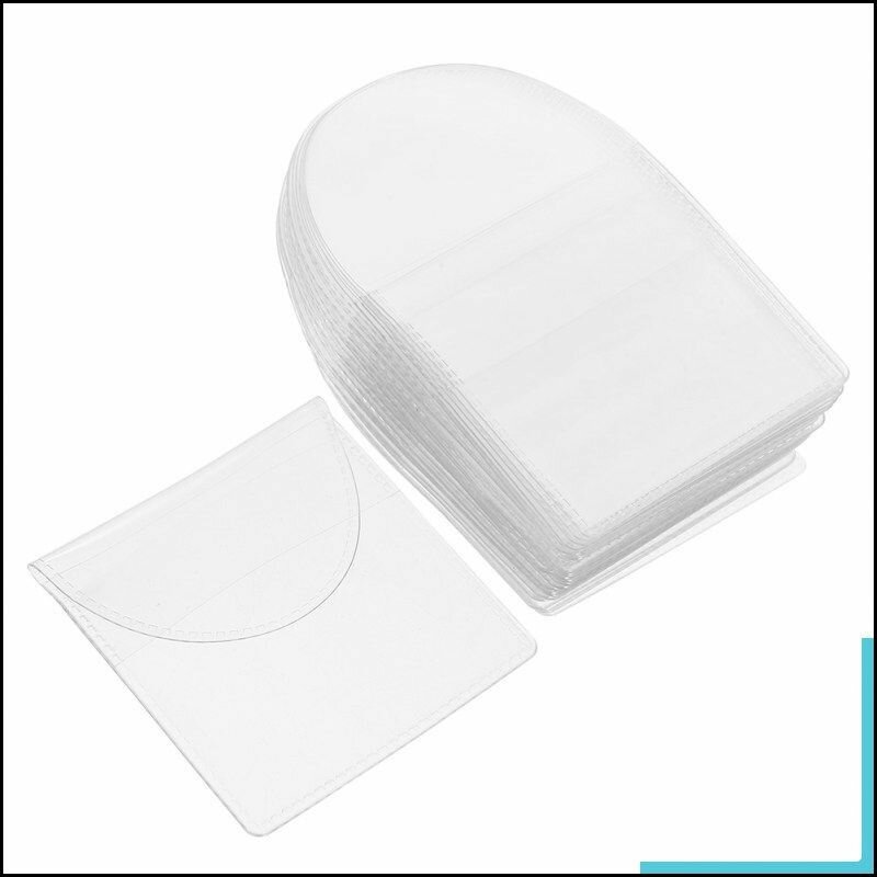 50 шт. прозрачный памятный мешок для монет держатель для коллекции монет защитный чехол для монет