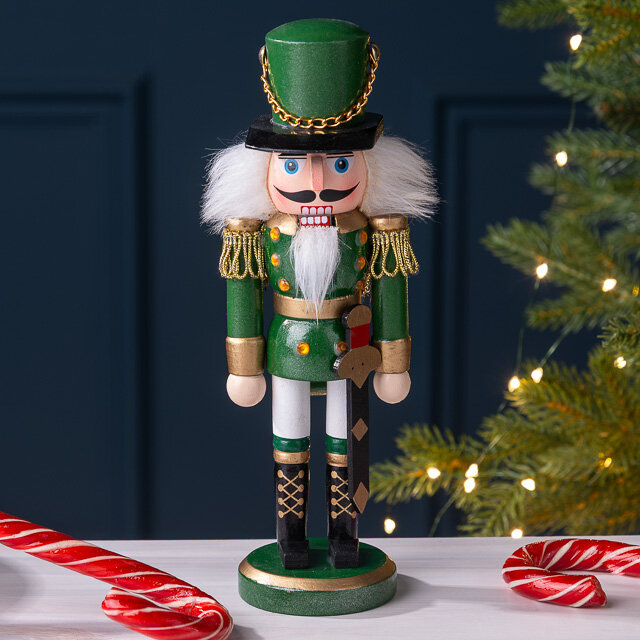 Декоративная фигурка Гвардеец Короля в зеленом мундире 20 см, Sigro, 52-0218-3