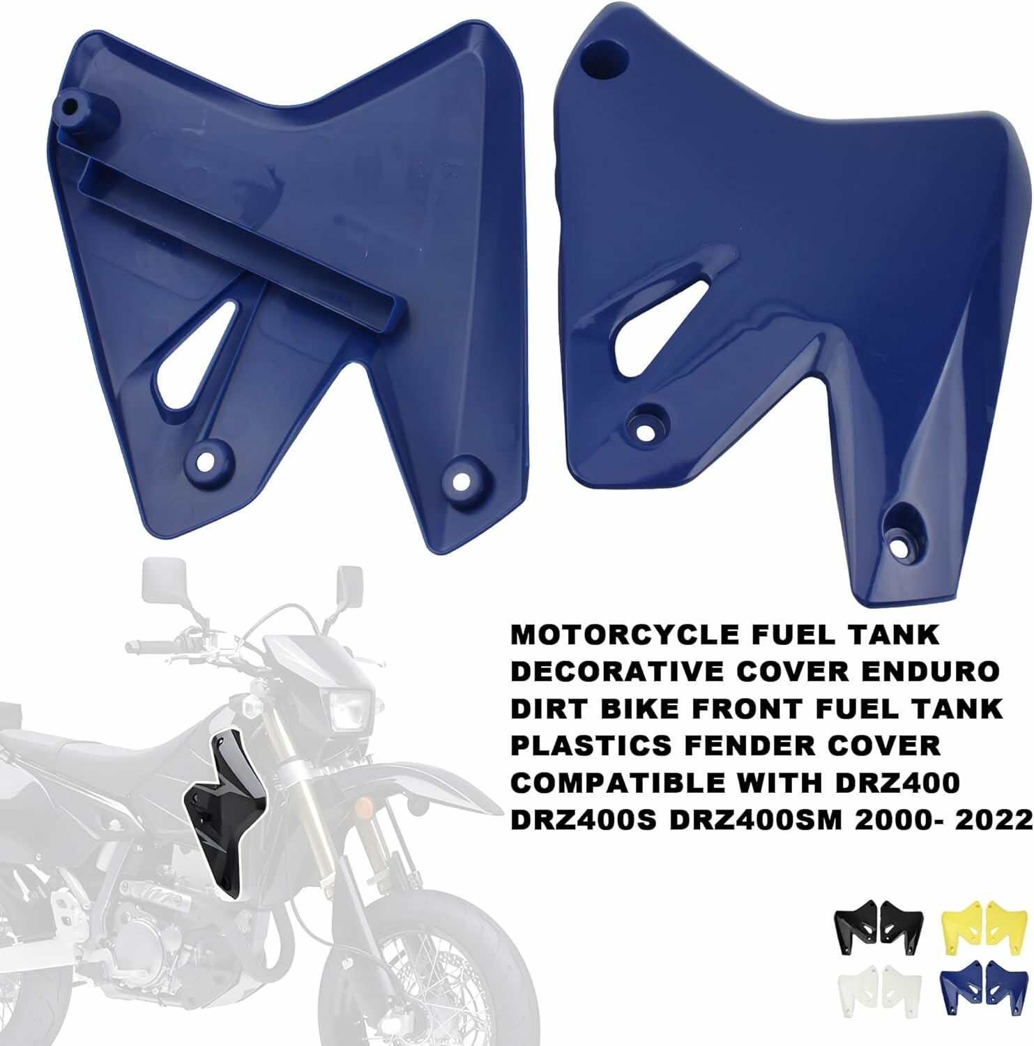 Накладка топливного бака мотоцикла Suzuki DRZ400 S/M 2000-2022