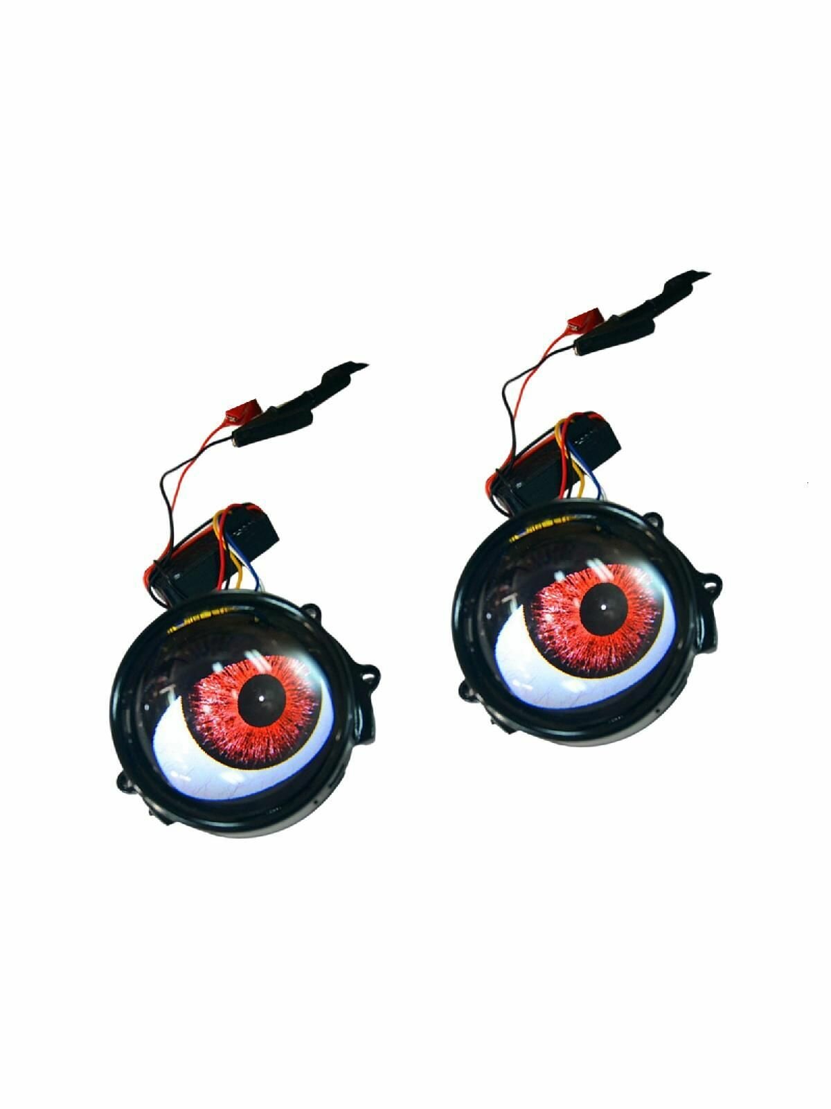 Лампаавтомобильная, Автомобильная динамическая фара demon eye LED 12V с типом объектива-монохромный тип