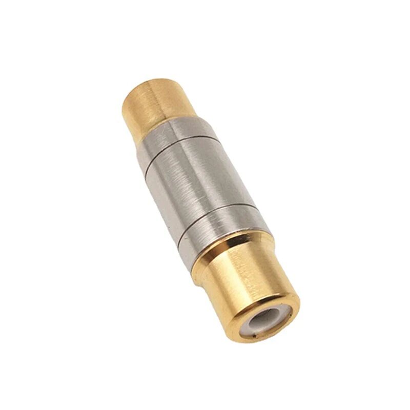 Аудиоадаптер RCA мама-мама, 1 pc