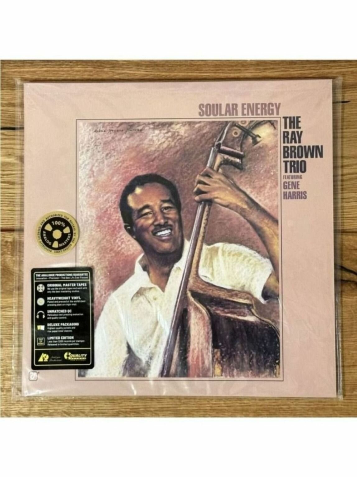 Виниловая Пластинка The Ray Brown Trio Featuring Gene Harris - Soular Energy 2 x Vinyl, LP, 45 RPM, Limited Edition, 180 gram,