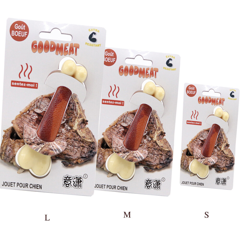 В наличии: игрушка для собак, косточка для чистки зубов для крупных собак, прочная жевательная игрушка со вкусом