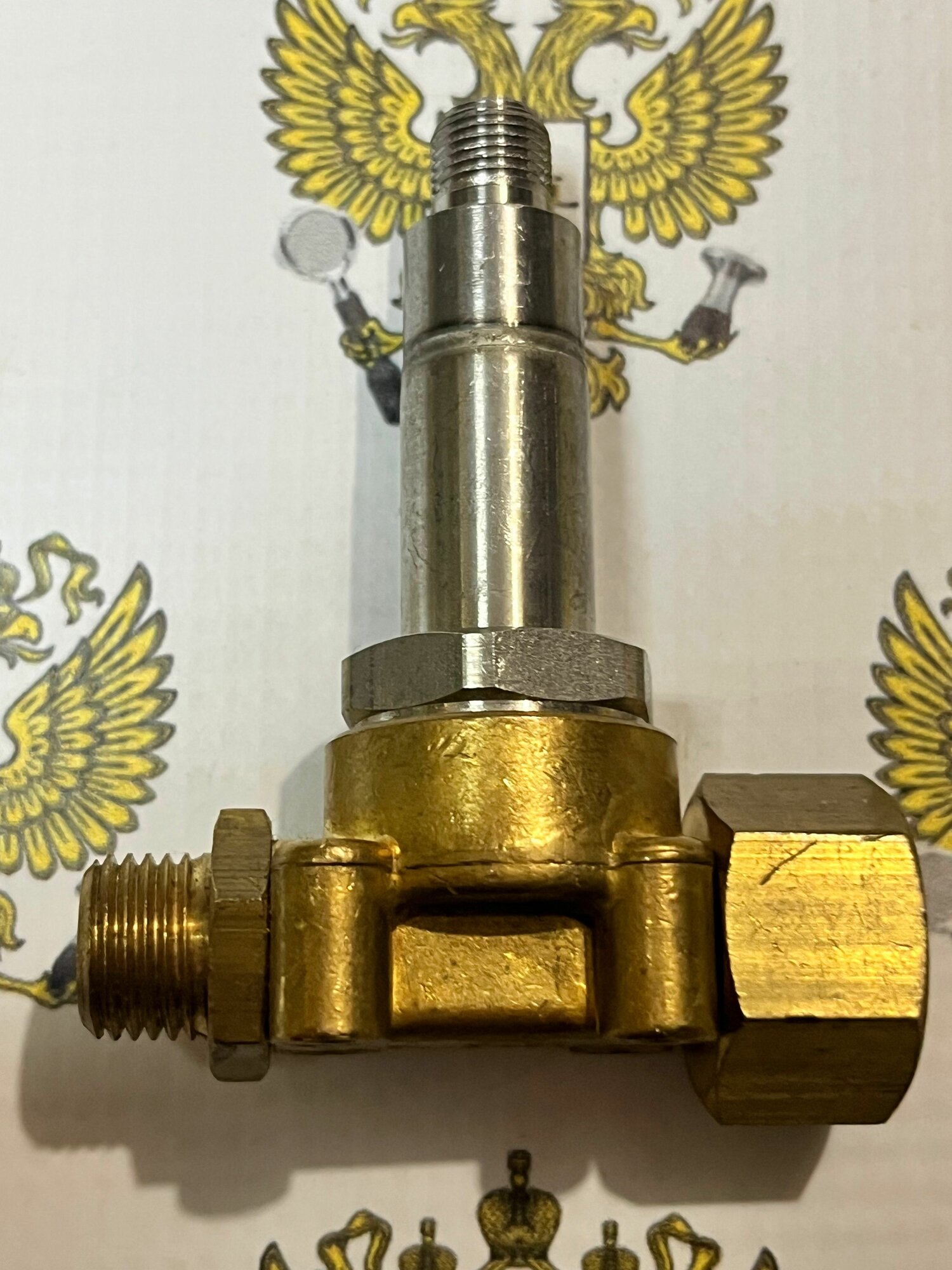 50817456 Соленоидный клапан 230В 2х поз. Asco без катушки для кофемашины Rancilio
