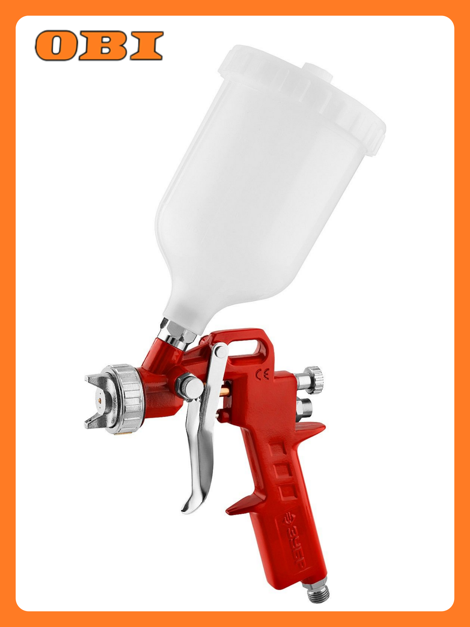 ЗУБР MS 200, 1.3 ММ, пневматический краскопульт С верхним бачком (06455-1.3)