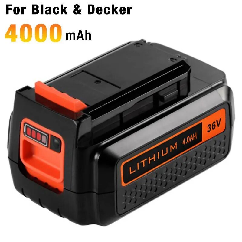 Аккумулятор для инструмента Black Decker 36V 4000mAh для электроинструмента — фото 1