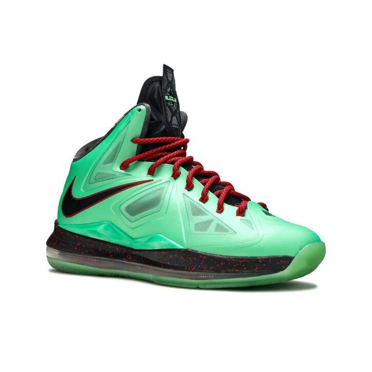 Кроссовки NIKE Lebron 10, размер EU 45 стопа (29CM), green — фото 1