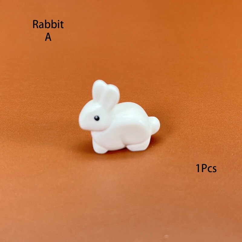 Белый кролик Rabbit A MOC строительный блок