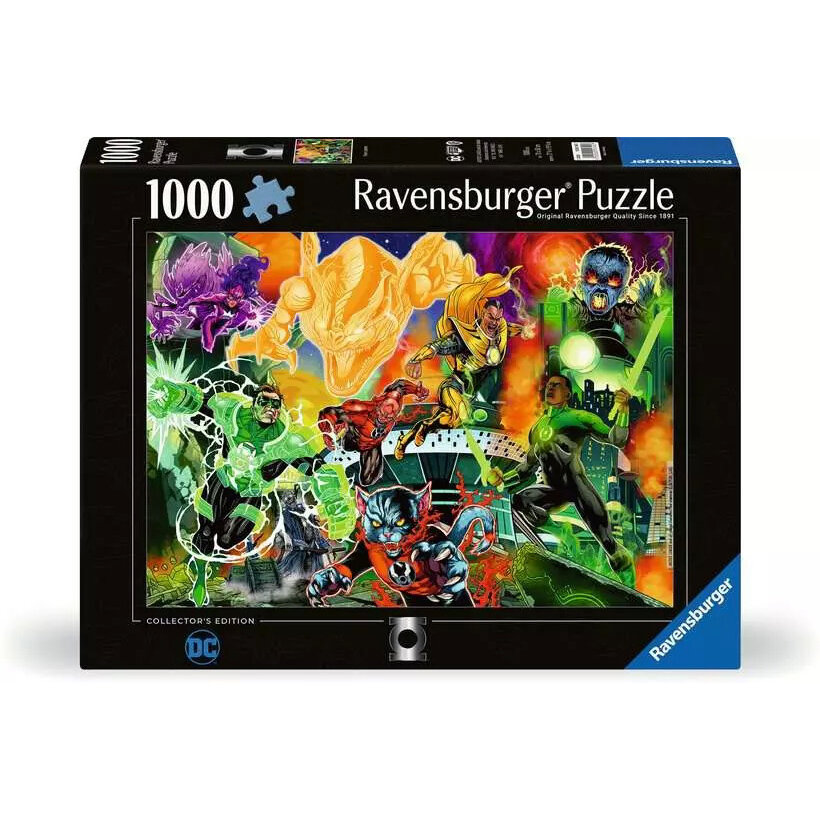 Пазл Ravensburger 1000 DC Collector's Edition Зелёный Фонарь, арт.01345