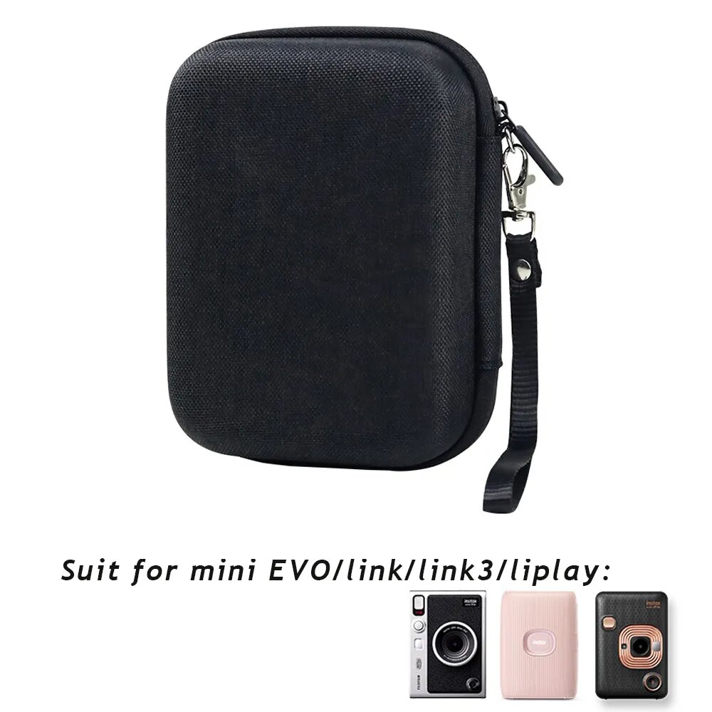 Защитный Чехол-корпус-бокс Для Фотоаппарата Fujifilm Instax Mini EVO/link/link3/liplay Моментальной Печати Противоударный Прозрачный,11,5 x 6 x 15,5 cm