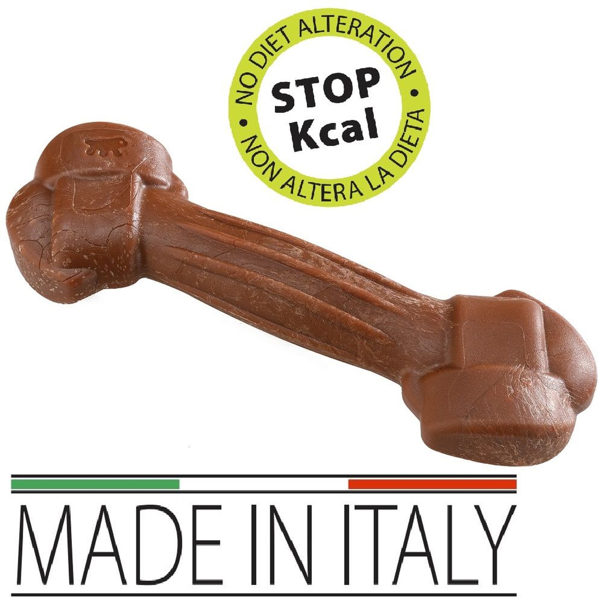 Игрушка-кость для собак GoodBite S BAG, вкус говядины, 11 см - 40g (Италия)