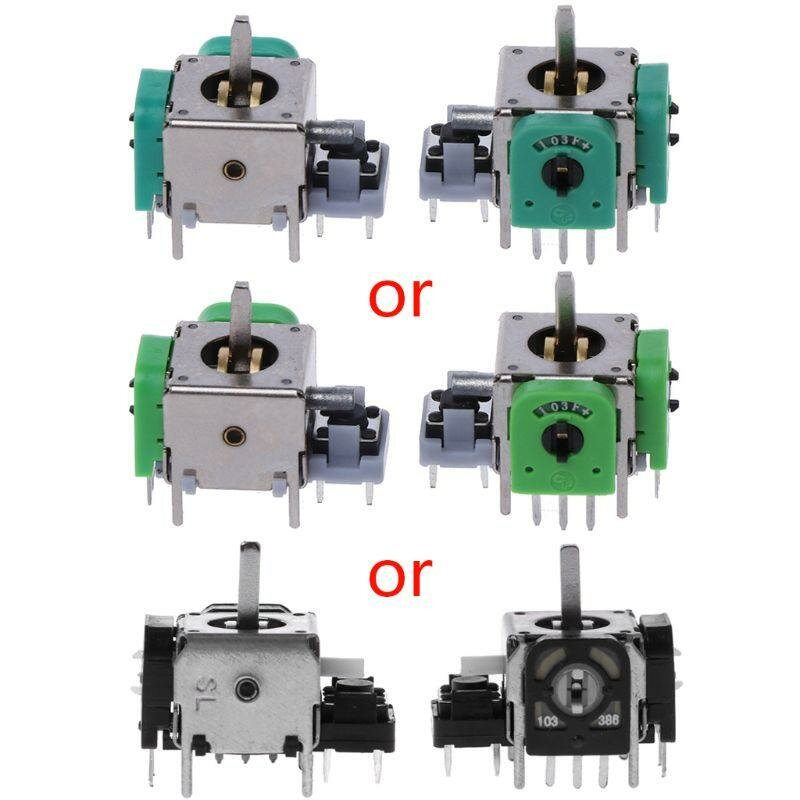 Аналоговый джойстик 3D, 2 шт, Черный