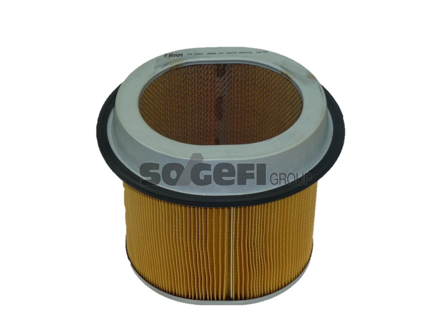 Фильтр воздушный Fram CA6362 (H, D1, D2 - 181/149/мм.) для Mitsubishi Pajero 6G72, Hyundai Sonat и др.