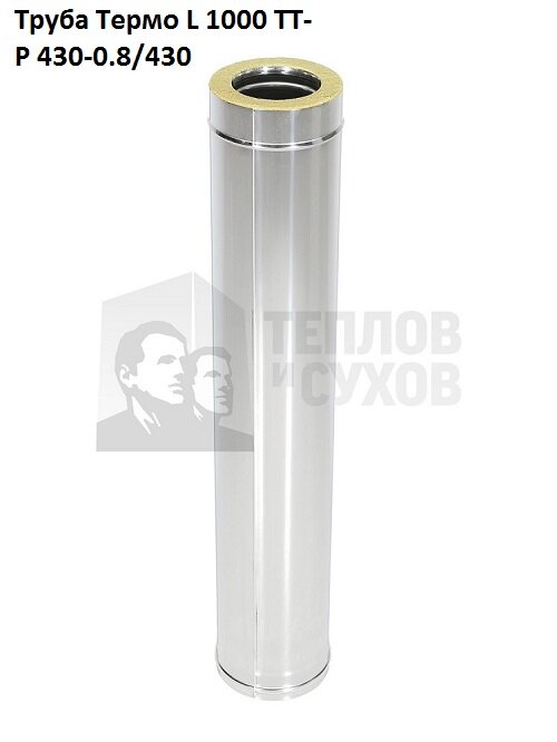 Труба Термо L 1000 ТТ-Р 430-0.8/430 ТиС "Феррит" ф200х280мм