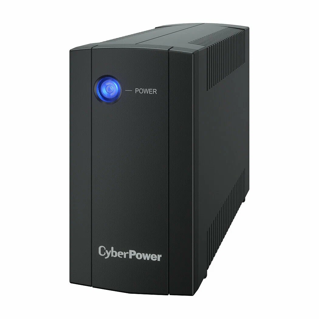Источник бесперебойного питания (ИБП) CyberPower UTC850E, 850 В·А, 425 Вт, LED, 2 розетки Schuko, линейно-интерактивный