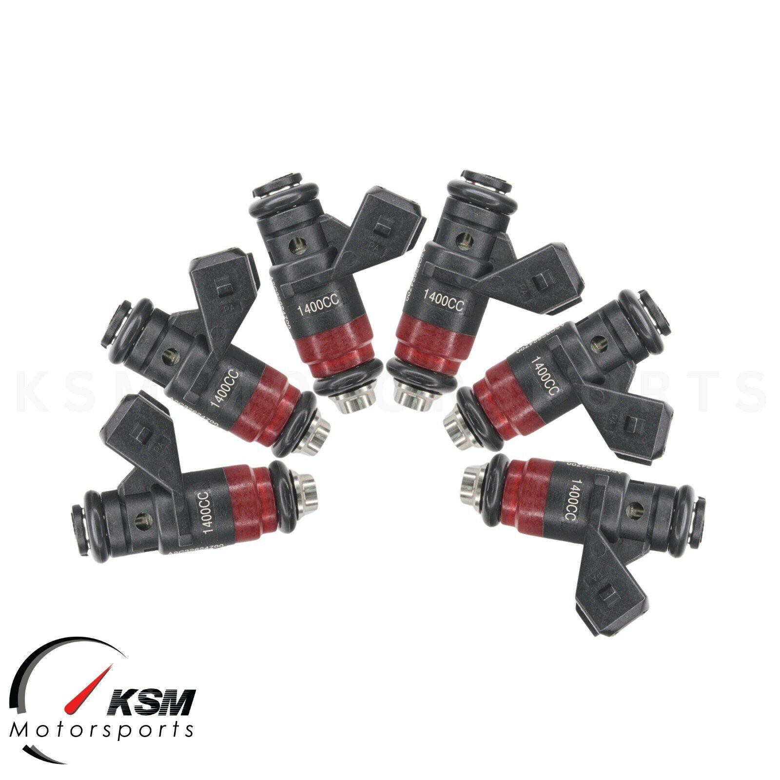 6x 133lb 1400cc подходит для Компактной Короткой Топливной Форсунки Deka FI114700 EV1 с высоким Импедансом