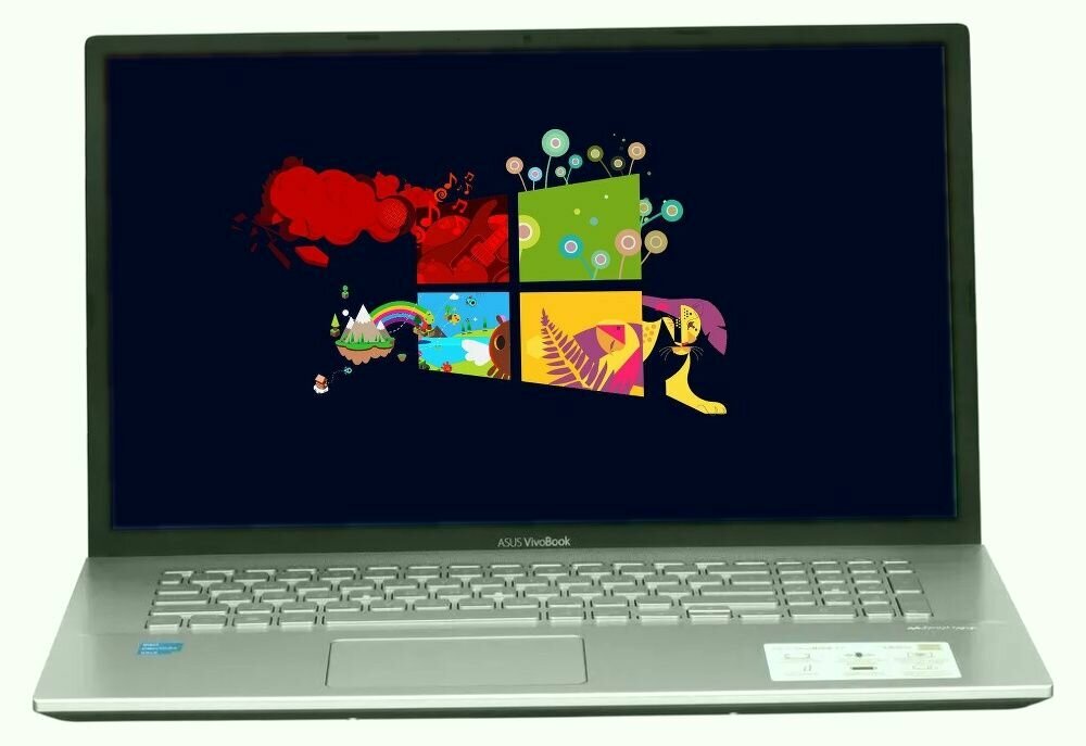 Ноутбук ASUS Intel Core i3 4,4ГГц 6 ядер. 17' 1920x1080 Intel UHD Graphics Windows 11 Pro Русская раскладка