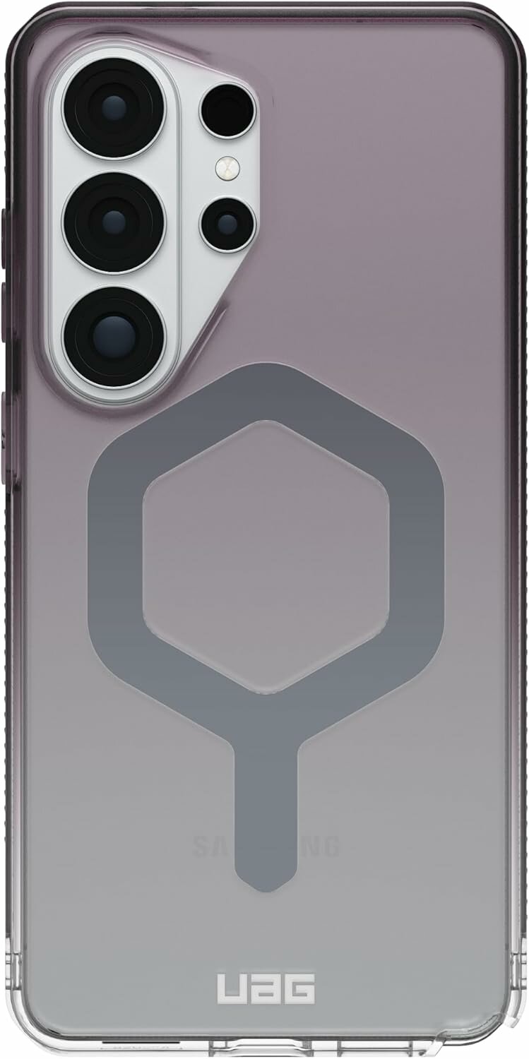 Чехол с поддержкой MAGSAFE Uag Plyo для Samsung S26 Ultra, цвет черный переходит в прозрачный (Black/Clear Ombre)