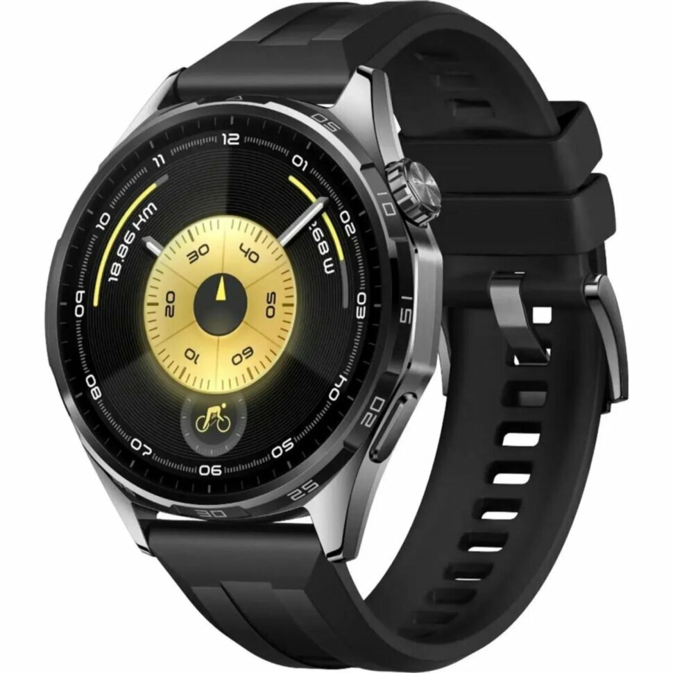 Смарт-часы HUAWEI Watch GT 6 Black Elast, 2394182