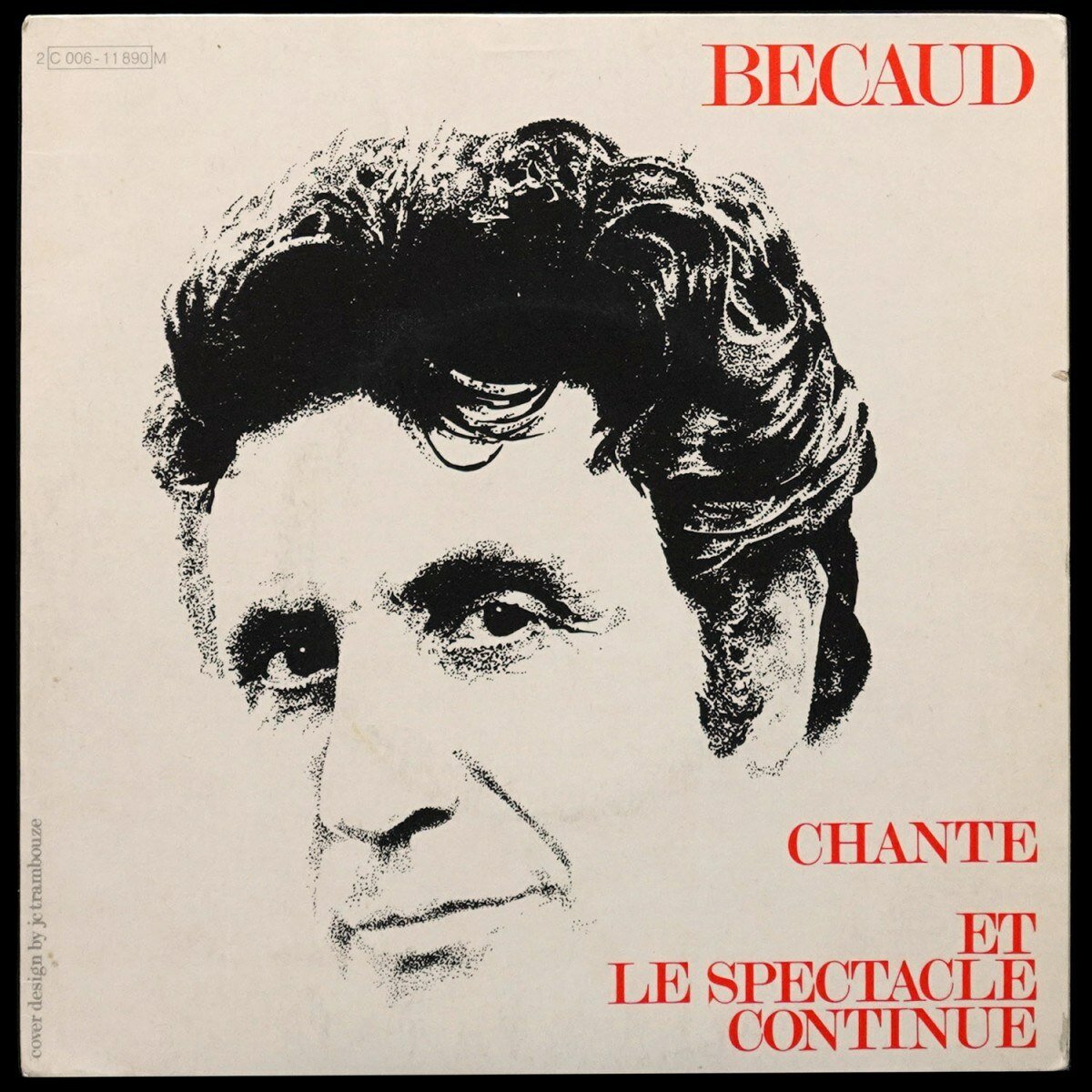 Виниловая пластинка Columbia Gilbert Becaud – Chante / Et Le Spectacle Continue (сингл)