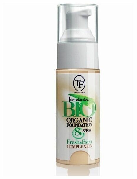 TRIUMPH Тональный крем Organic Bio Foundation, тон 01 натуральный