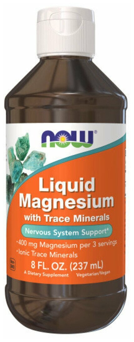 NOW Liquid magnesium 237 мл / Нау Жидкий Магний 237 мл