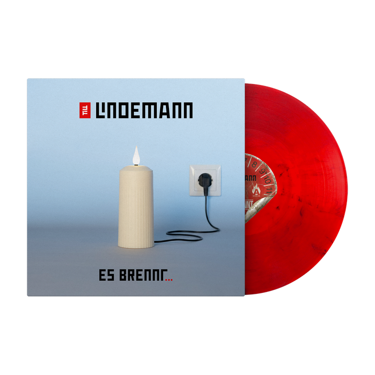 Виниловая пластинка TILL LINDEMANN (RAMMSTEIN) - Es brennt - Maxi-LP 12" Limited Red Smoke