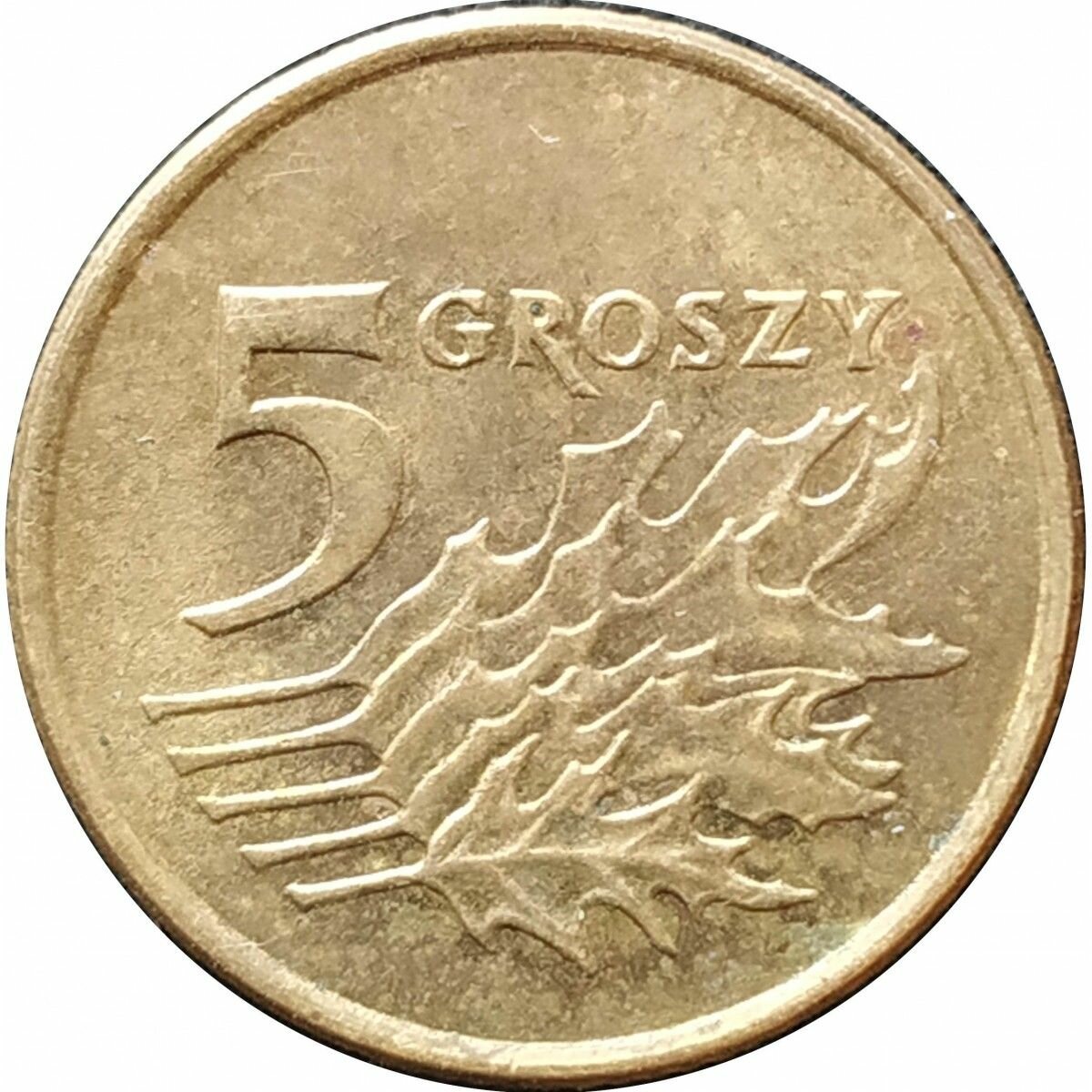 5 грошей 1998 Польша из оборота