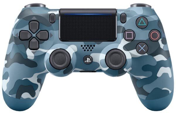 Джойстик PS4 Controller Wireless Dual Shock (Сhina) (G2) Camouflag Blue (хаки синий) беспроводной
