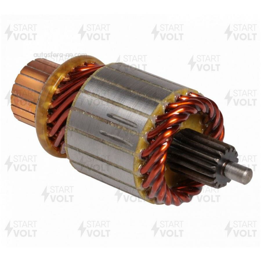 STARTVOLT SR0302 Ротор стартера для а/м ГАЗ/УАЗ (тип STARTVOLT) (STARTVOLT)