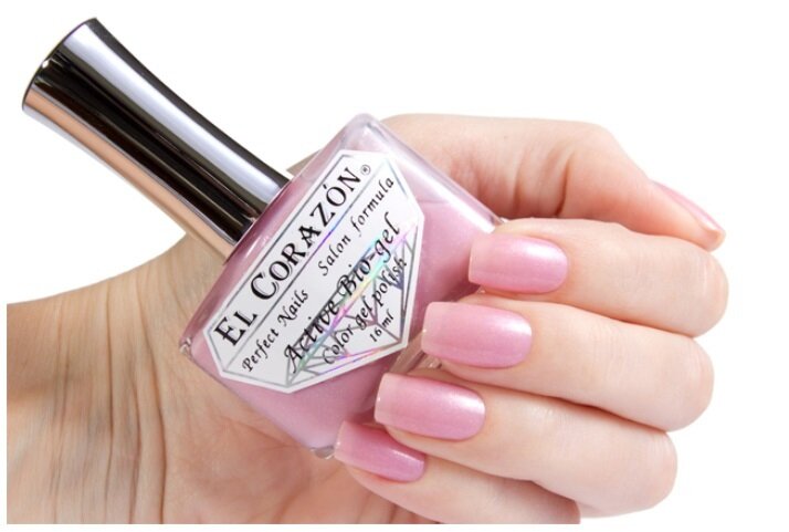 El Corazon лечебный лак для ногтей Активный Био-гель №423/07 Shimmer 16 мл